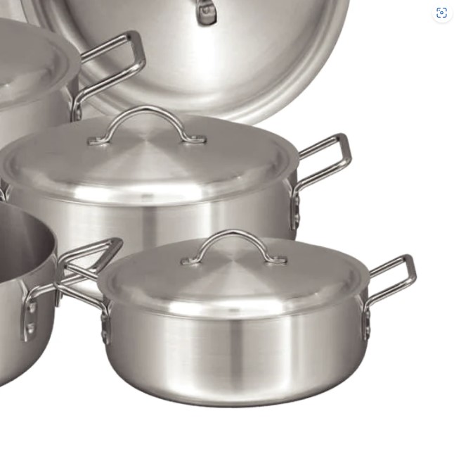 Sonex Fish Pot w/ Lid: Aluminum Cooking Pot 3.5 to 14 Liters - Select ...