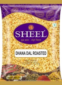 Sheel Dhana Dal Roasted - 7 Oz. / 200g #41016 | DesiClik.com, USA