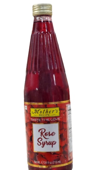 Mother's Rose Syrup 715ml #43722 | DesiClik.com, USA