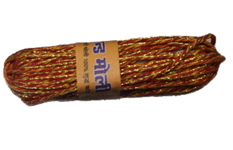 Kalawa cotton thread / Mouli thread / Nalachadi thread #44941 ...