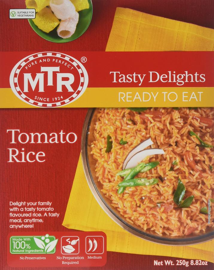 MTR Ready To Eat Tomato Rice 250 gms #46277 | DesiClik.com, USA