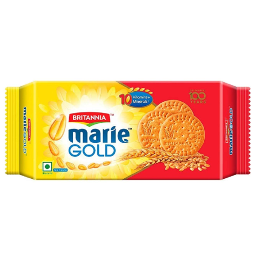 Britannia Marie Time Gold, 250g, 1-Pack #51467 | DesiClik.com, USA