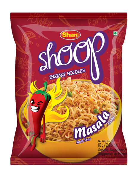 Shoop - Masala Flavour Instant Noodles 65 gms #50302 | DesiClik.com, USA