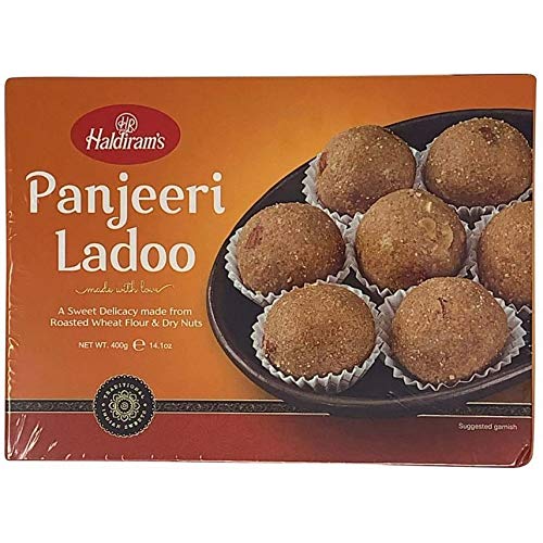 Haldiram's Panjeeri Ladoo 400g (14.0oz) #54309 | DesiClik.com, USA