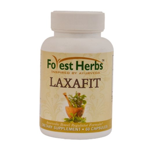 LAXAFIT (100% Vegetarian) 60 Constipation Capsules (FOREST HERBS ...