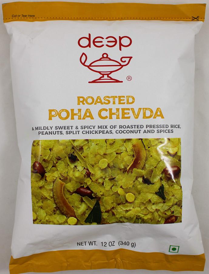 Deep -roasted Poha Chevda 340 gms #46672 | DesiClik.com, USA