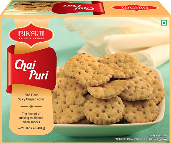 Bikaji Chai Puri 400 gms #51237 | DesiClik.com, USA