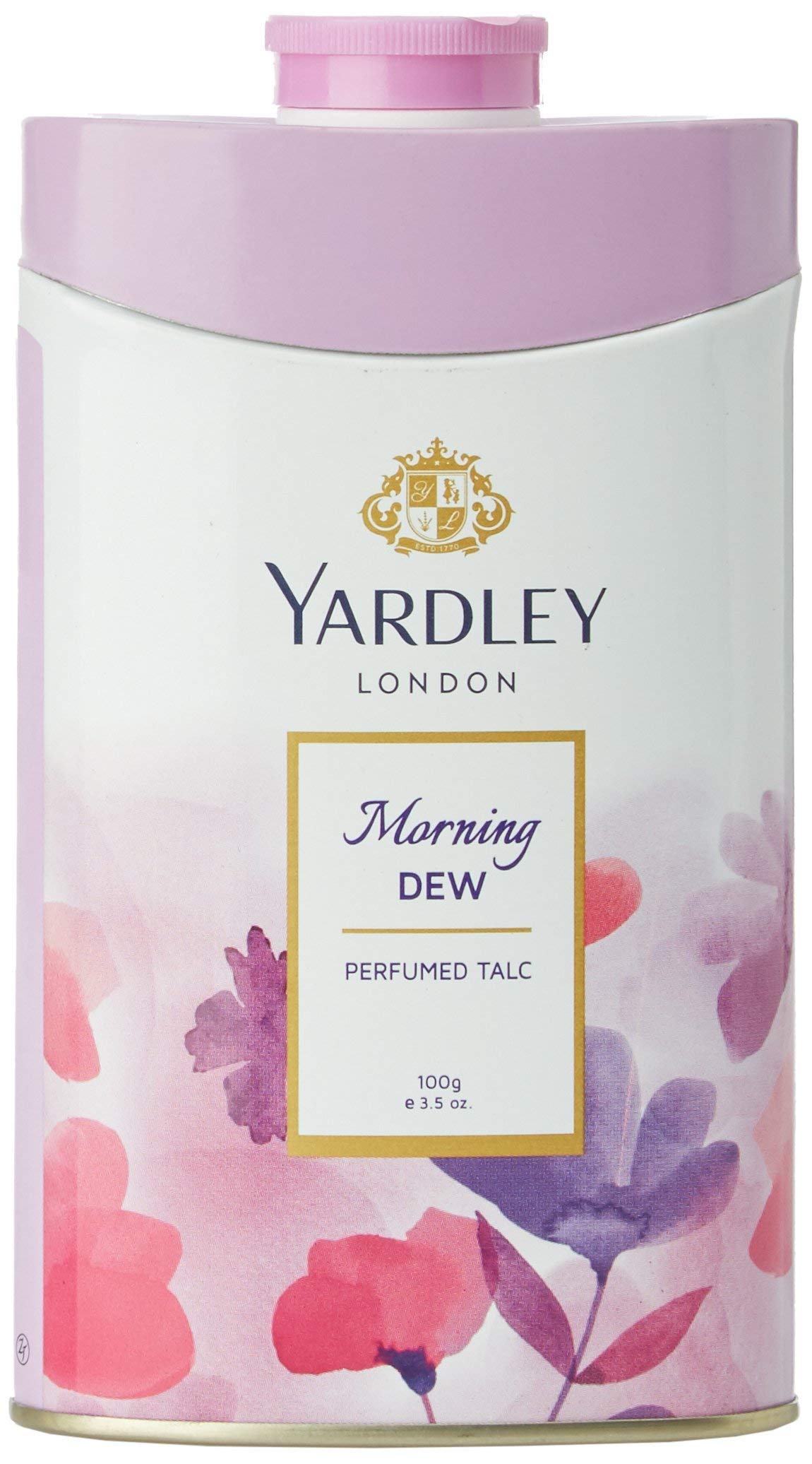 Yardley Morning Dew Talcum Powder 250gm #56303 | DesiClik.com, USA