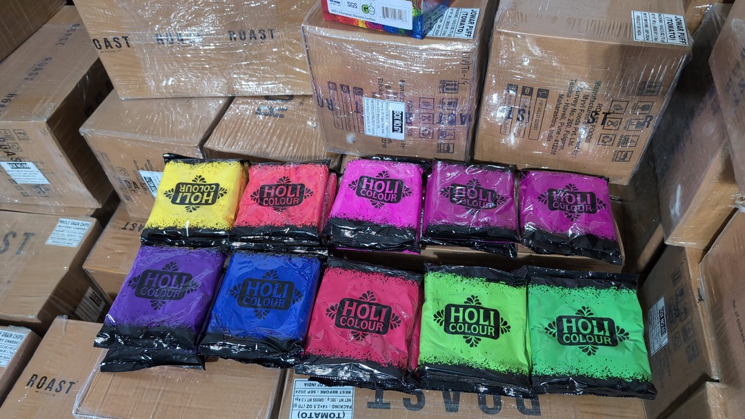 35 Lbs Wholesale Non-Toxic Holi Color Powder - 10 Variety Color Run ...