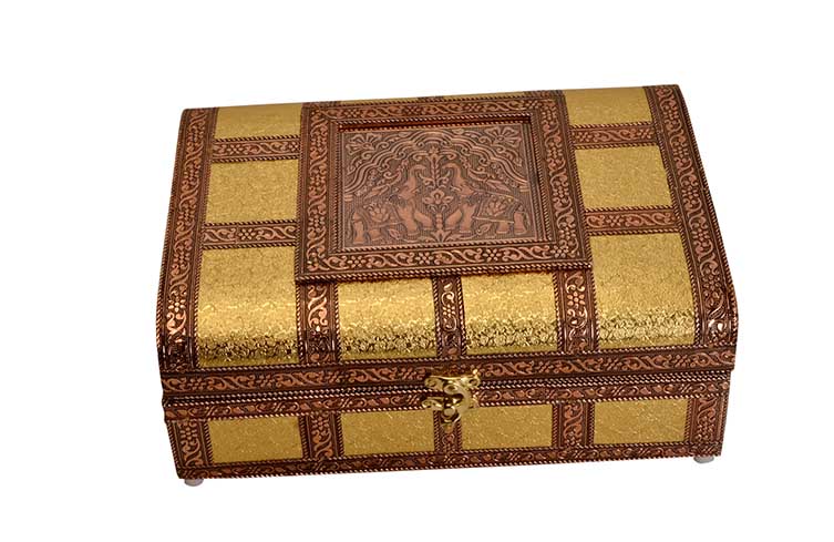 Sandook, Ethnic Design Bangles Braclet Box - 10.5" X 8" X 4" #25709 ...