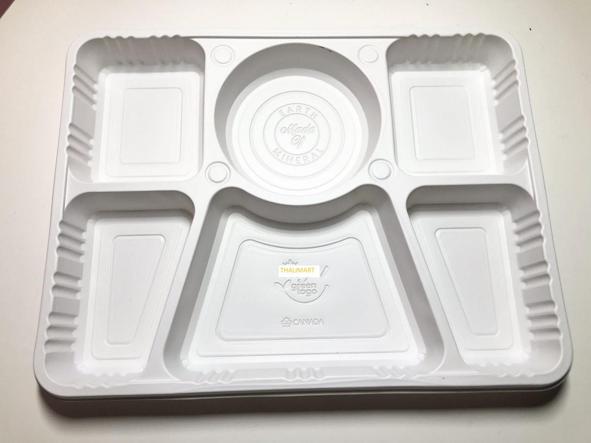 Biodegradable Disposable Large Compartment Meal