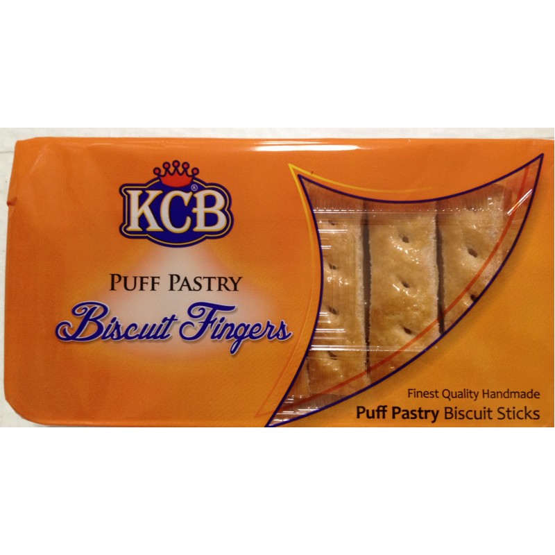 Kcb Puff Pastry Biscuit Fingers/Stix 200 gm #58586 | DesiClik.com, USA