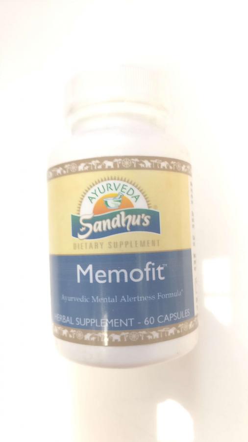 Sandhu's Memofit 60 capsules #49971 | DesiClik.com, USA