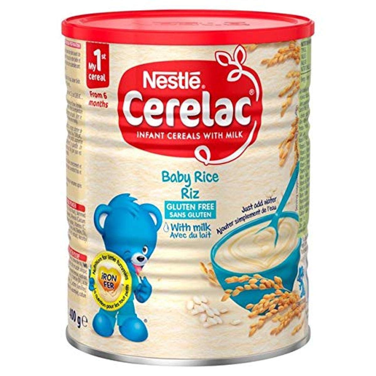 Nestle Cerelac- Baby Rice Gluten Free 400 gms #50271 | DesiClik.com, USA