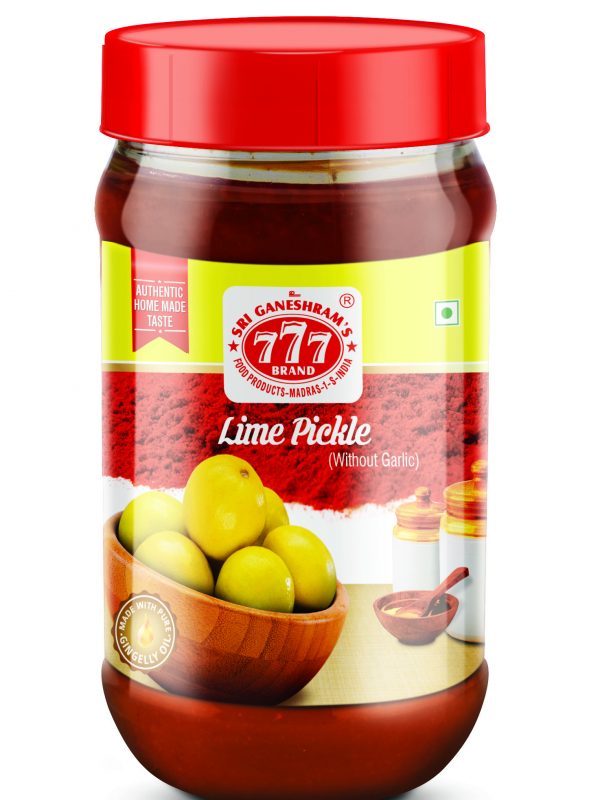 777 Lime Pickle 300 g #36156 | DesiClik.com, USA