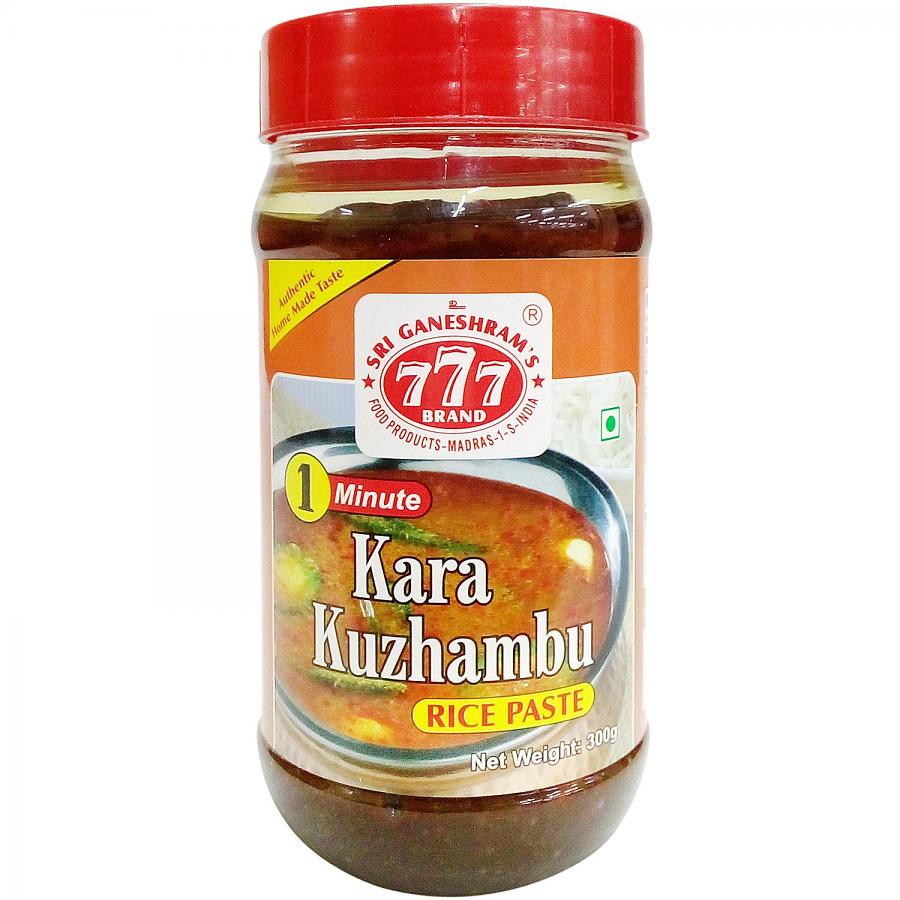 777 Kaara Kuzhambu Rice paste 300 gms #50782 | DesiClik.com, USA