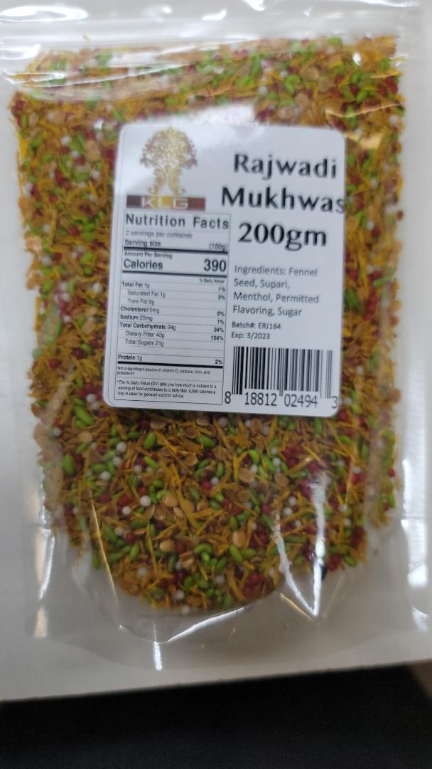 KLG Rajwadi Mukhwas #49547 | DesiClik.com, USA