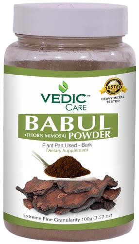 Vedic Care Babul Powder 100gm #49518 | DesiClik.com, USA