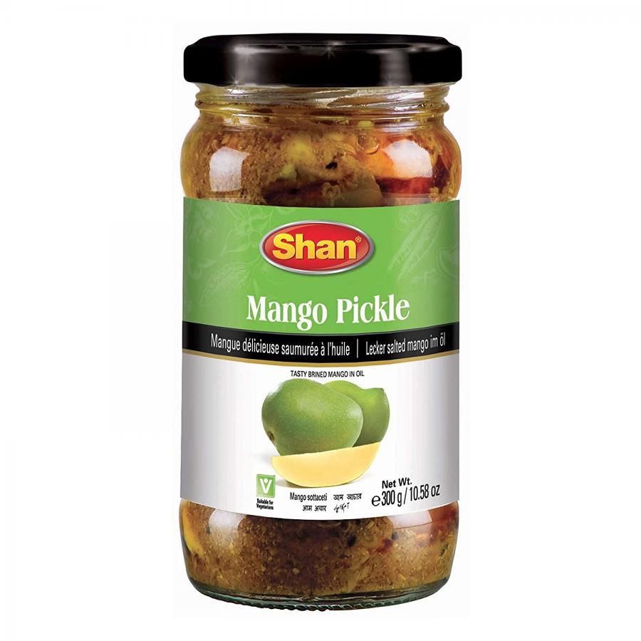 Shan Mango Pickle 300 gms #50767 | DesiClik.com, USA