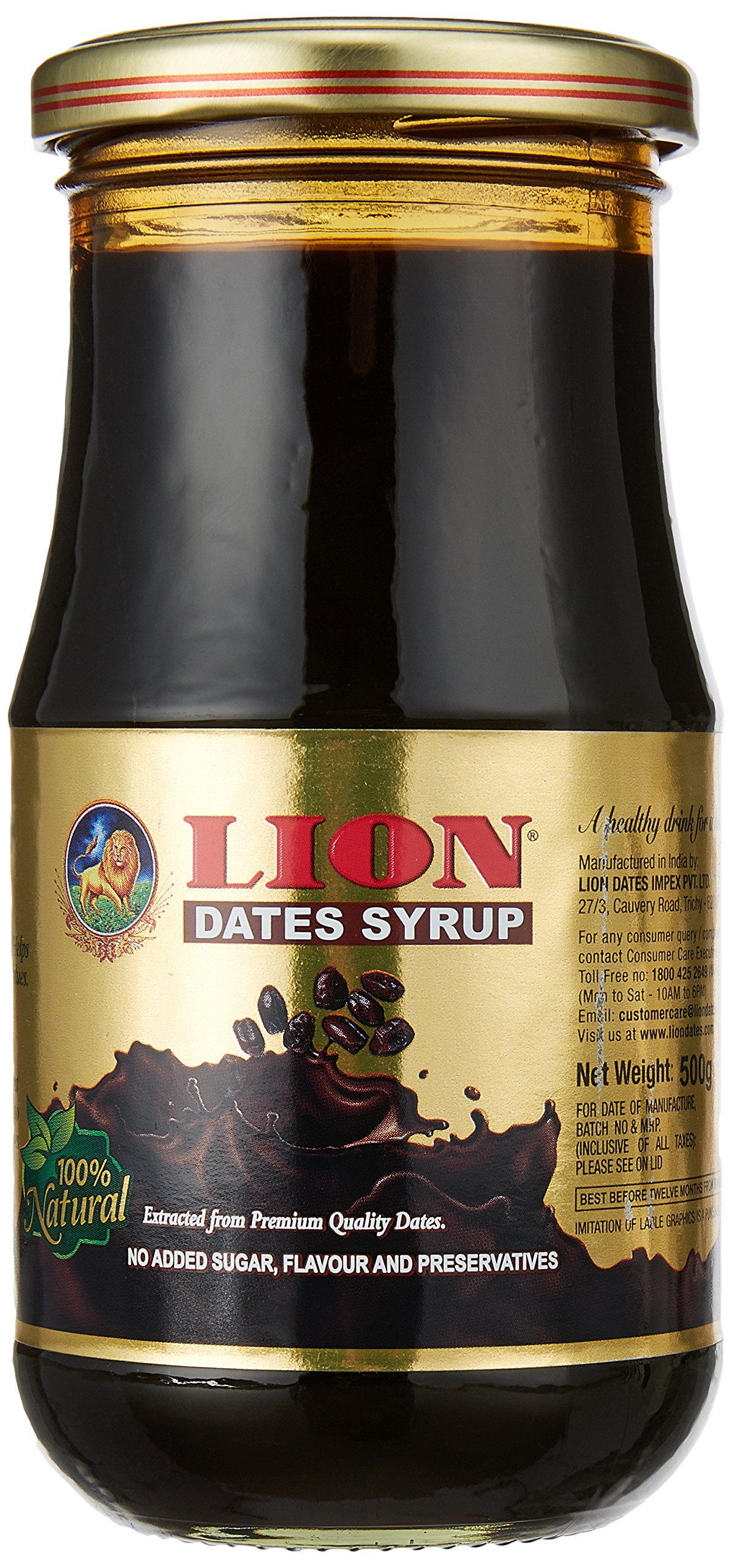 Lion Date Syrup 500 gm #58088 | DesiClik.com, USA