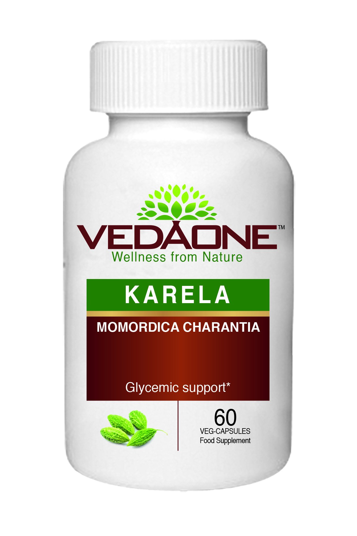 Vedaone Karela Capsules 60 tab #55494 | DesiClik.com, USA