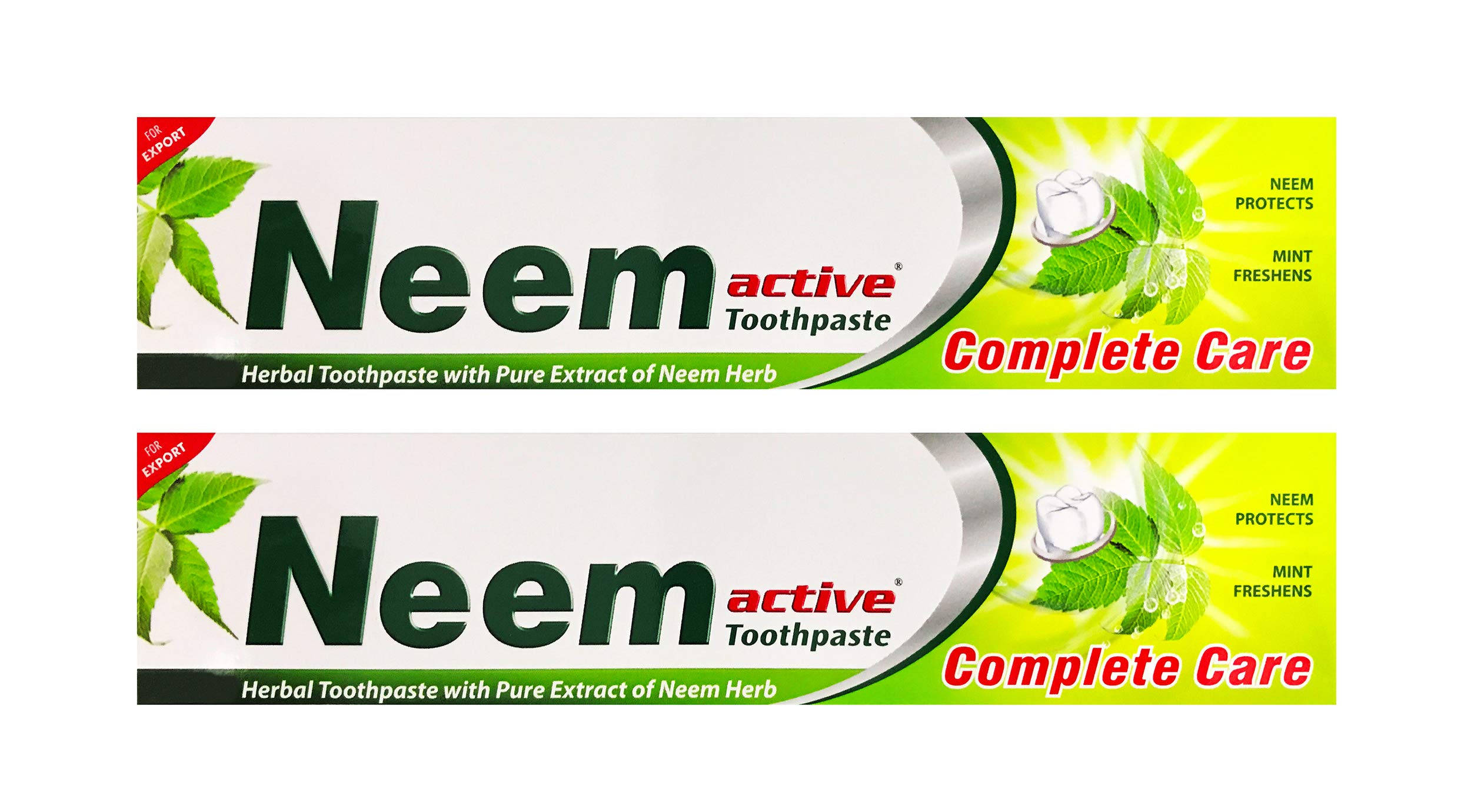 Neem Active Herbal Toothpaste 200gm (Pack of 2) #58693 | Buy Online ...