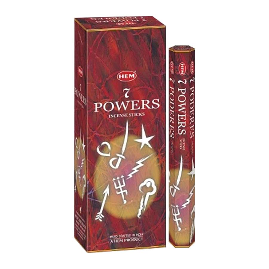 HEM Incense 7 Powers #55606 | DesiClik.com, USA