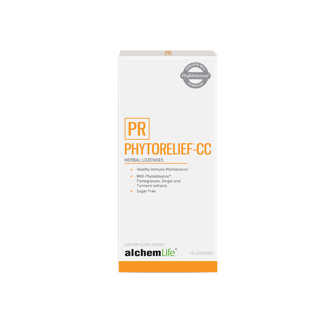 PhytoRelief-CC - Herbal Immunity Lozenges - Ginger, Tumeric and ...