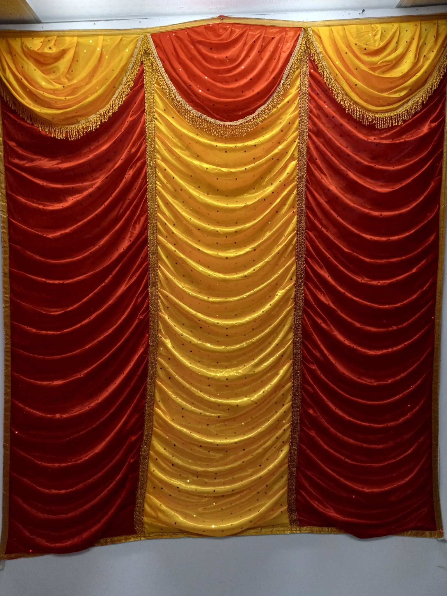 Indian Backdrop Cloth For Festival & Pooja Decor/Wedding & Party Events ...