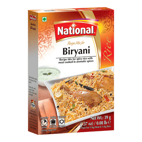 National Biryani Recipe Mix 1.37 oz (39g) #56408 | Buy Online ...