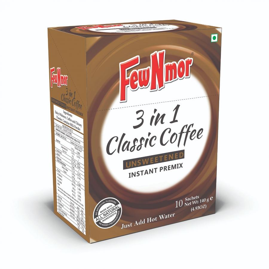 3 In 1 Classic Coffee Unsweetened Instant Premix 14g *10 #44669 ...