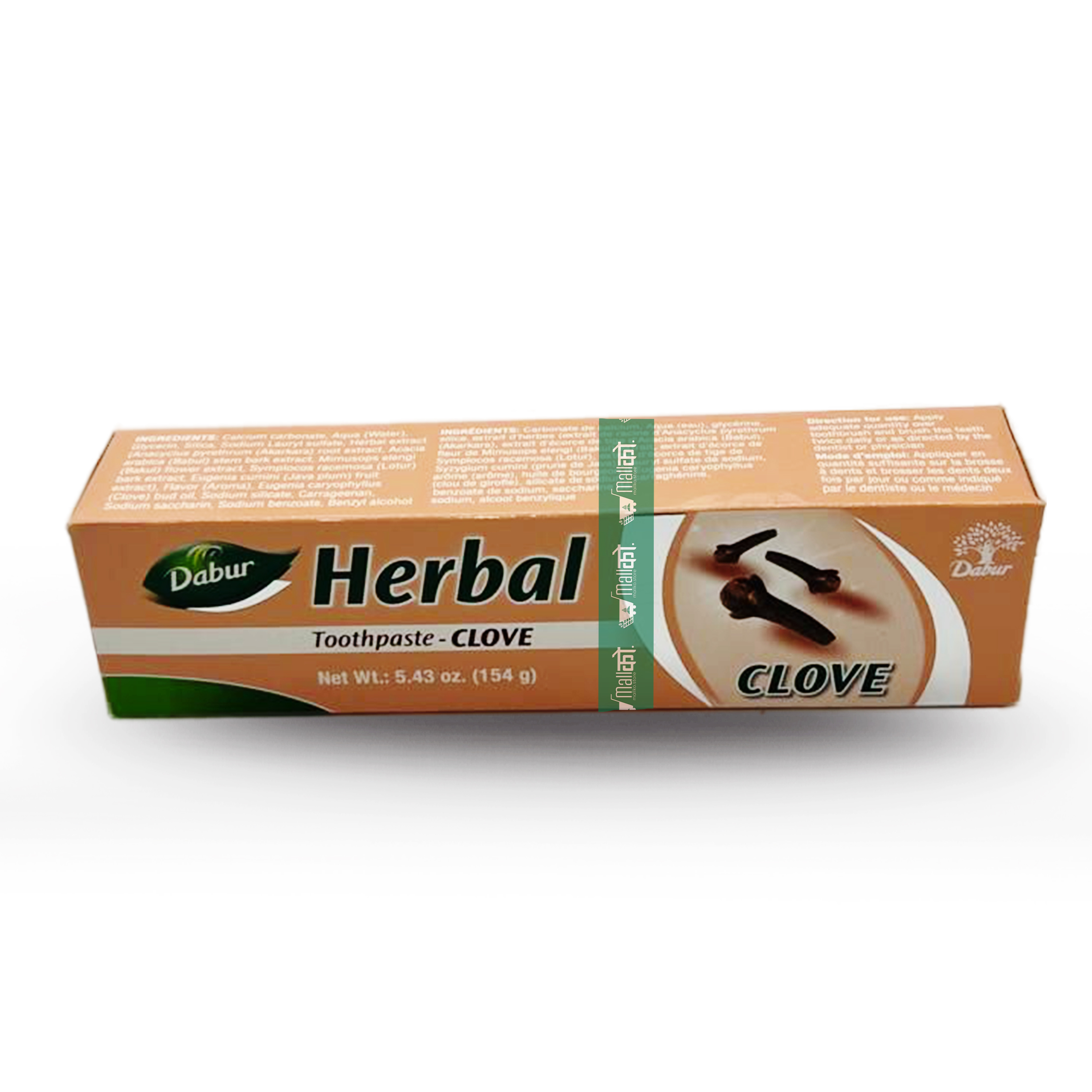 Dabur Herbal Toothpaste-Clove #57024 | Buy Herbal Toothpaste Online