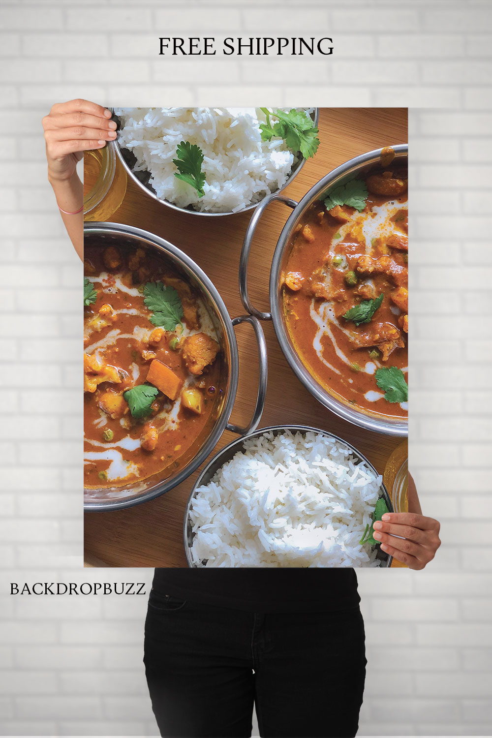 Indian Veg Food Potrait Poster 18 × 28 inches #52335 | Buy Indian Art ...