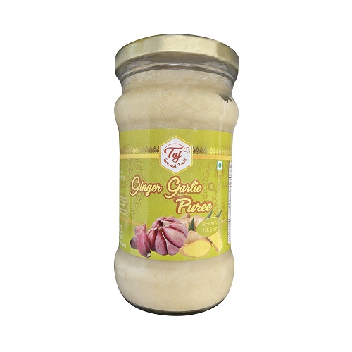 Taj Ginger Garlic Puree (10.5oz) #48923 | DesiClik.com, USA