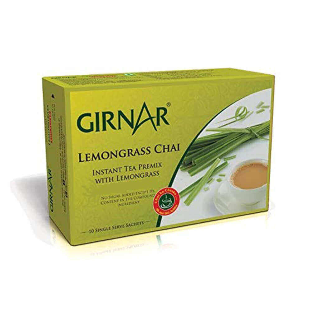 Girnar Lemon Grass Tea Premix (10 Sachets) 200 gm #43597 | DesiClik.com ...