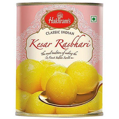 Haldiram Kesar Rasbhari - 1KG #54158 | DesiClik.com, USA