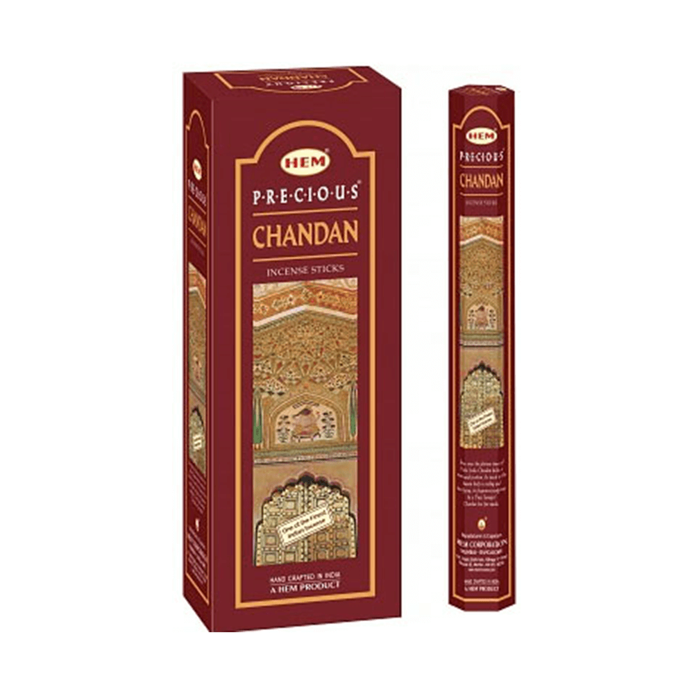 Hem PR. Chandan (120 Incense Sticks) #42622 | DesiClik.com, USA