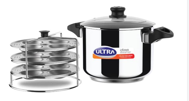 Ultra Idli Steamer / Cooker - Makes 12 Standard Idlis #57295 | DesiClik ...
