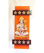 Decorative Handcrafted Wall Mount Key Holder With Hanuman Painting ...