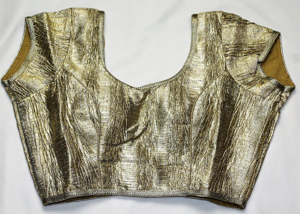 Glamorous Dazzling Silver Party wear Stitched Blouse (38'') #35133 ...