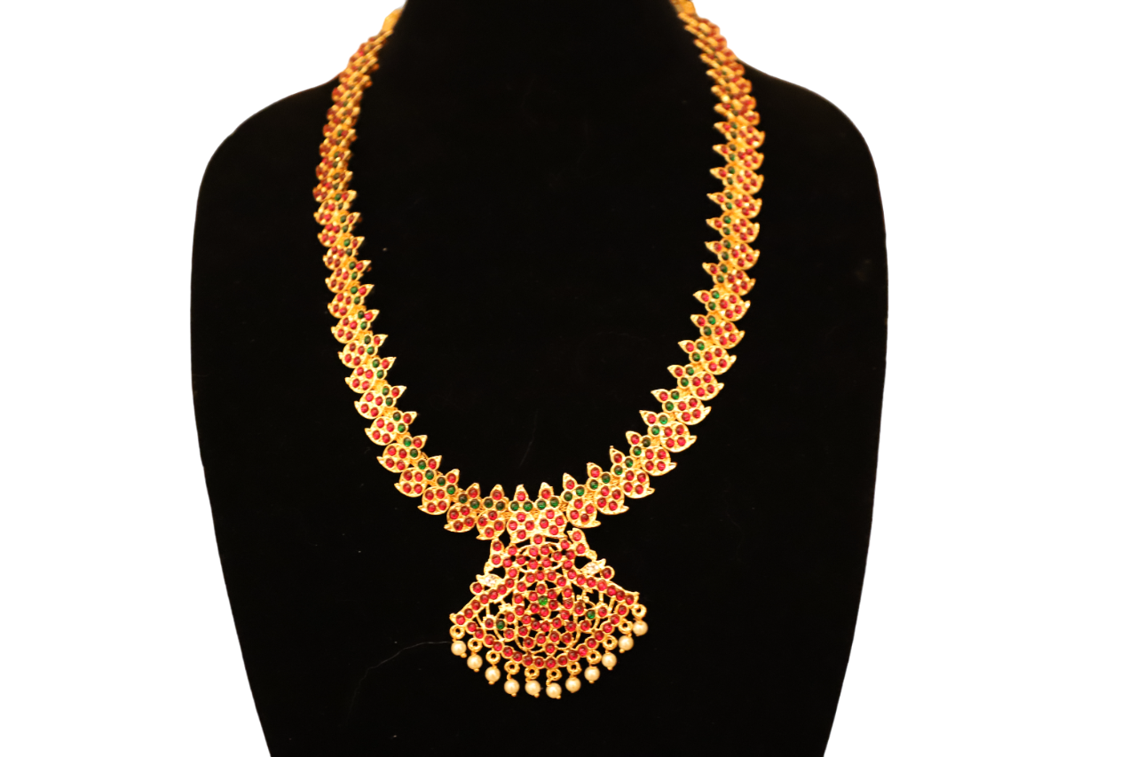 Green and Red Long Haram #60198 | DesiClik.com, USA