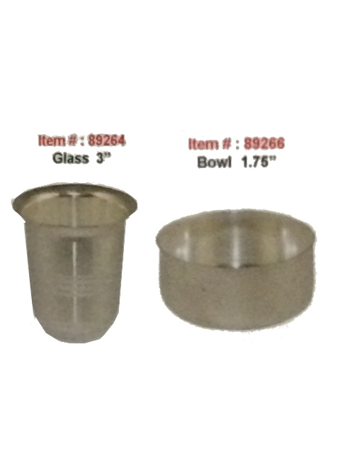 Silver Plated Glass & Katori for Puja Room / Return Gift #35229 ...