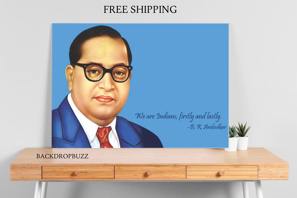 BR Ambedkar Quotes Landscape poster 28 × 18 inches #52204 | DesiClik ...