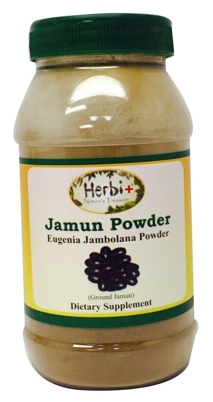 Herbi+ Jamun (Black Plum) Powder 7oz #31845 | DesiClik.com, USA