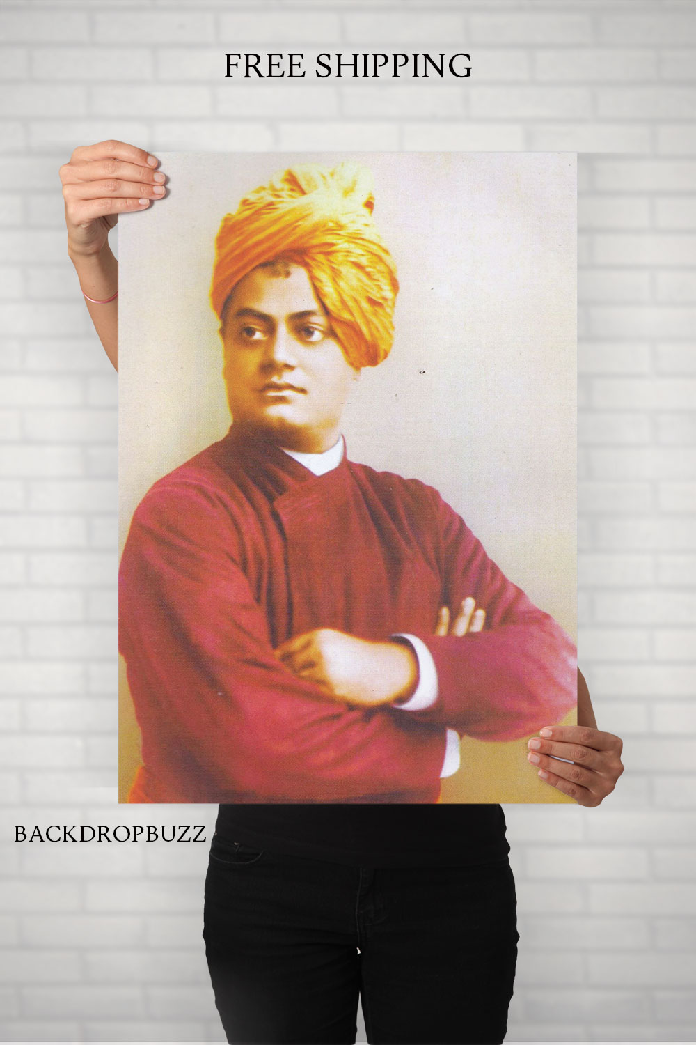 Swami Vivekananda Image Potrait Poster 18 × 28 inches #52264 | Buy ...