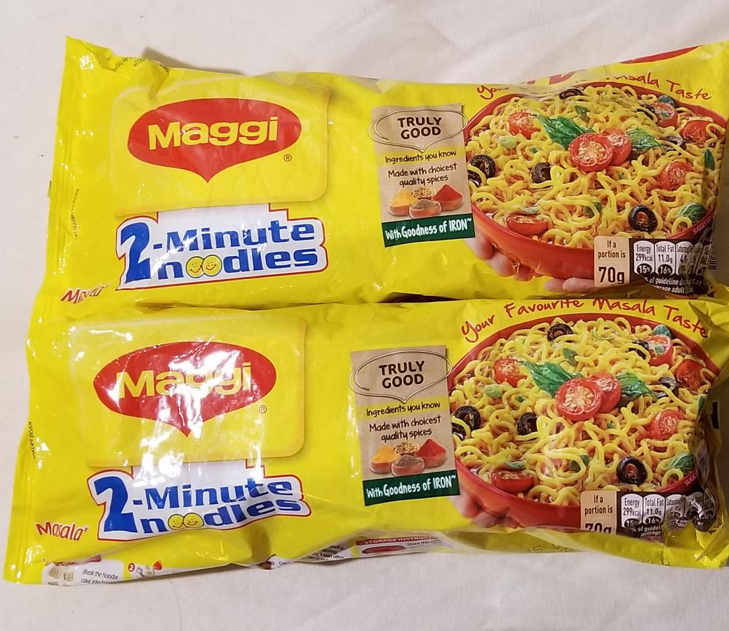 Maggi Masala Noodles 4 Pack x 2 #41088 | DesiClik.com, USA