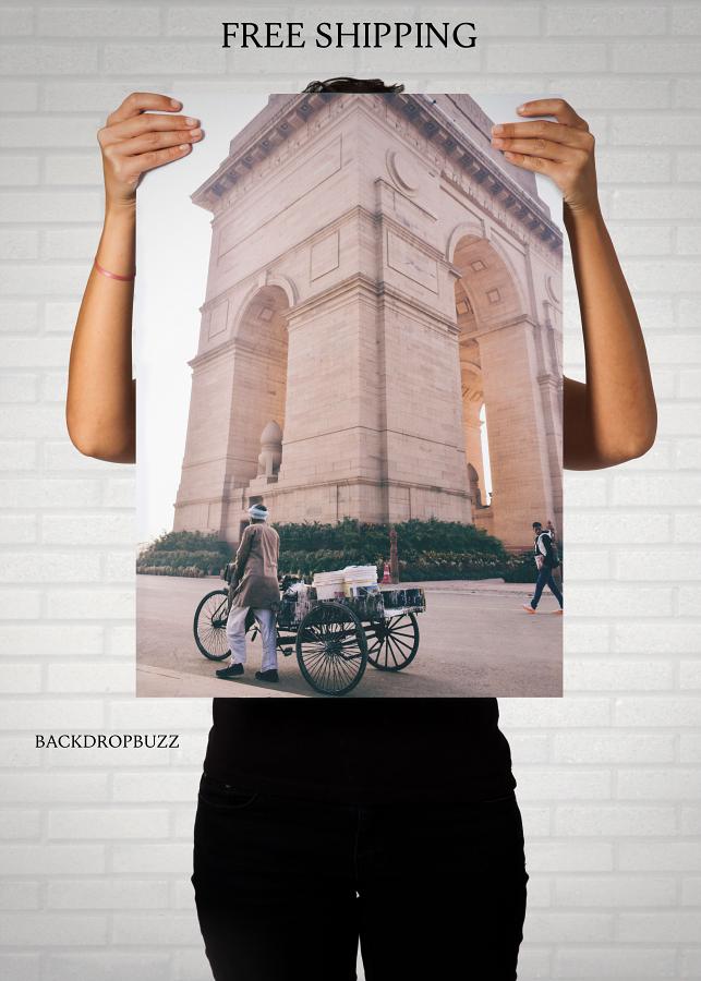 India Gate Sideview Potrait Poster 18 × 28 inches #52473 | DesiClik.com ...
