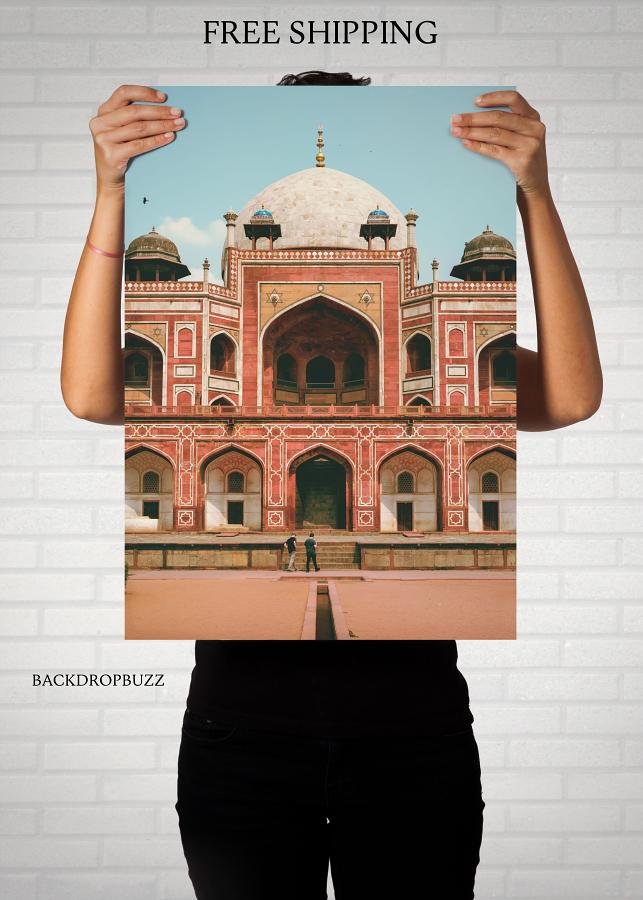 Humayun's Tomb potrait poster 18 × 28 inches #52038 | DesiClik.com, USA