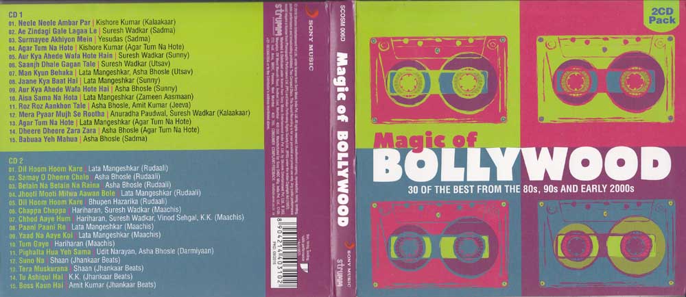 Magic Of Bollywood - 80s, 90s & 2000s Hindi Songs Audio CD #26064 ...