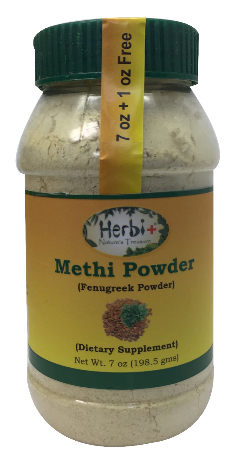 Herbi+ Methi powder 7oz (Fenugreek powder) #31838 | DesiClik.com, USA